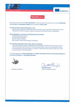 Youthpass | PDF