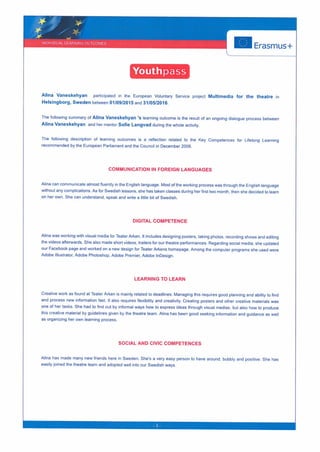 Youthpass | PDF