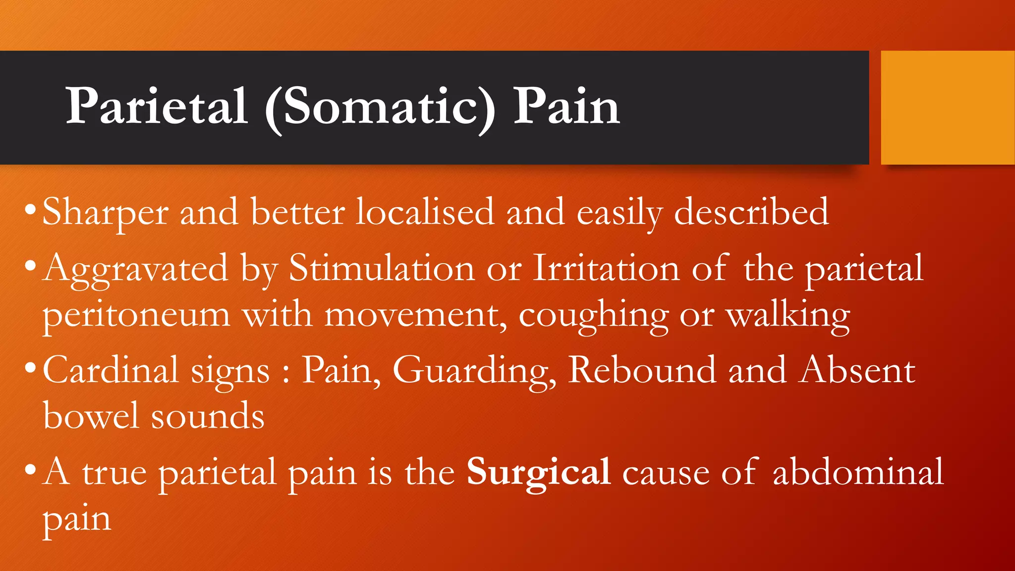 Acute Abdomen Ppt | PPTX