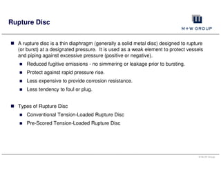 Pressure Relief Devices_Presenation | PDF