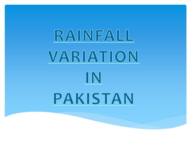 rainfall_presentation | PPT