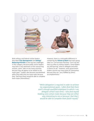 Comparing Leadership Challenges 1 - Military vs Civil Service | PDF