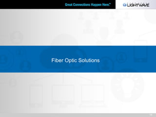 Making the Switch to the PS LIGHTWAVE Fiber Optic Network | PPT