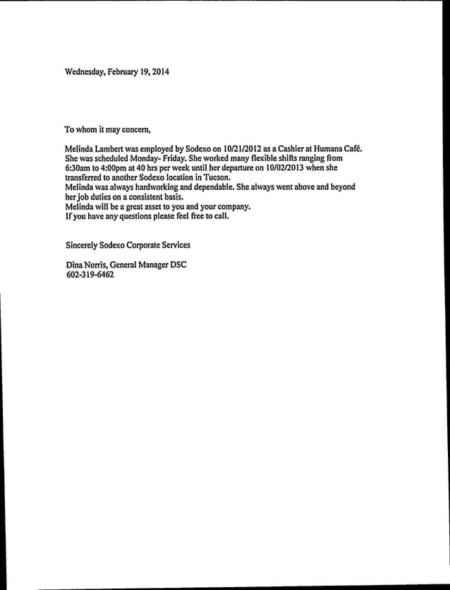 letter of recommendation | PDF