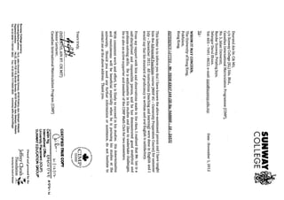 Reference Letter | PPT