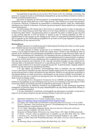 Pormalistikong Pagdalumat sa mga Tula ni Ron Canimo | PDF