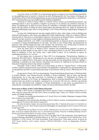 Pormalistikong Pagdalumat sa mga Tula ni Ron Canimo | PDF