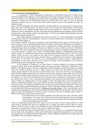 American Transcendentalism: A Liberty Lesson and Individual Reforms ...