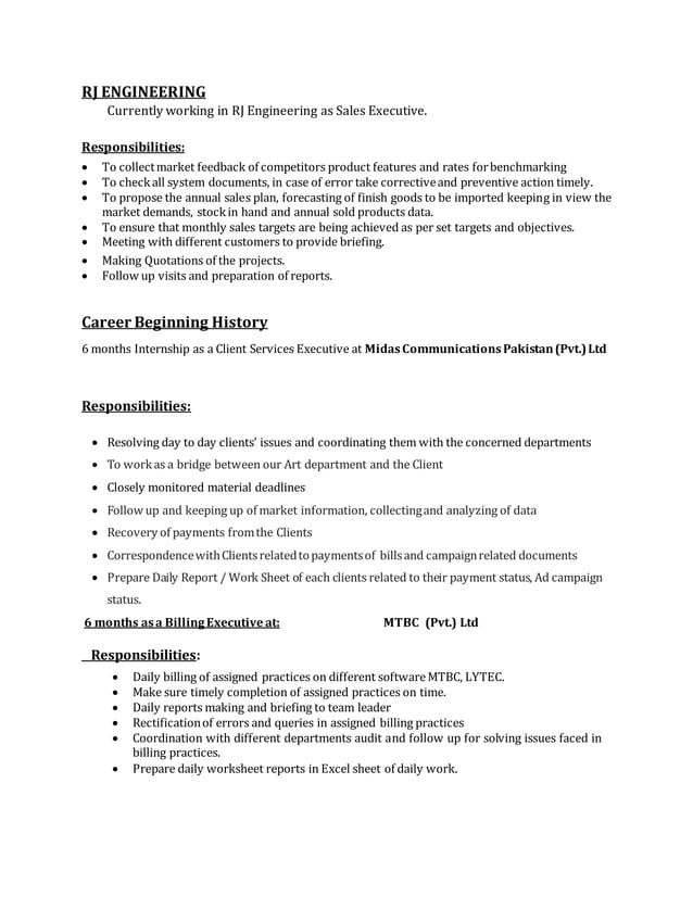 azmat Cv001 | DOCX | Resume Writing and Advice | Job Search