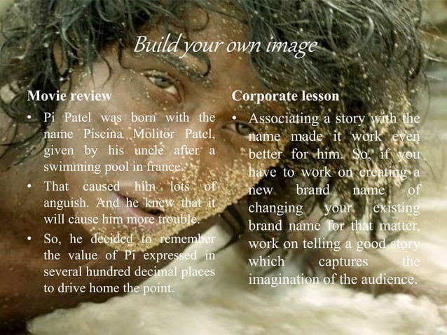 Movie review of LIFE OF PI | PPTX