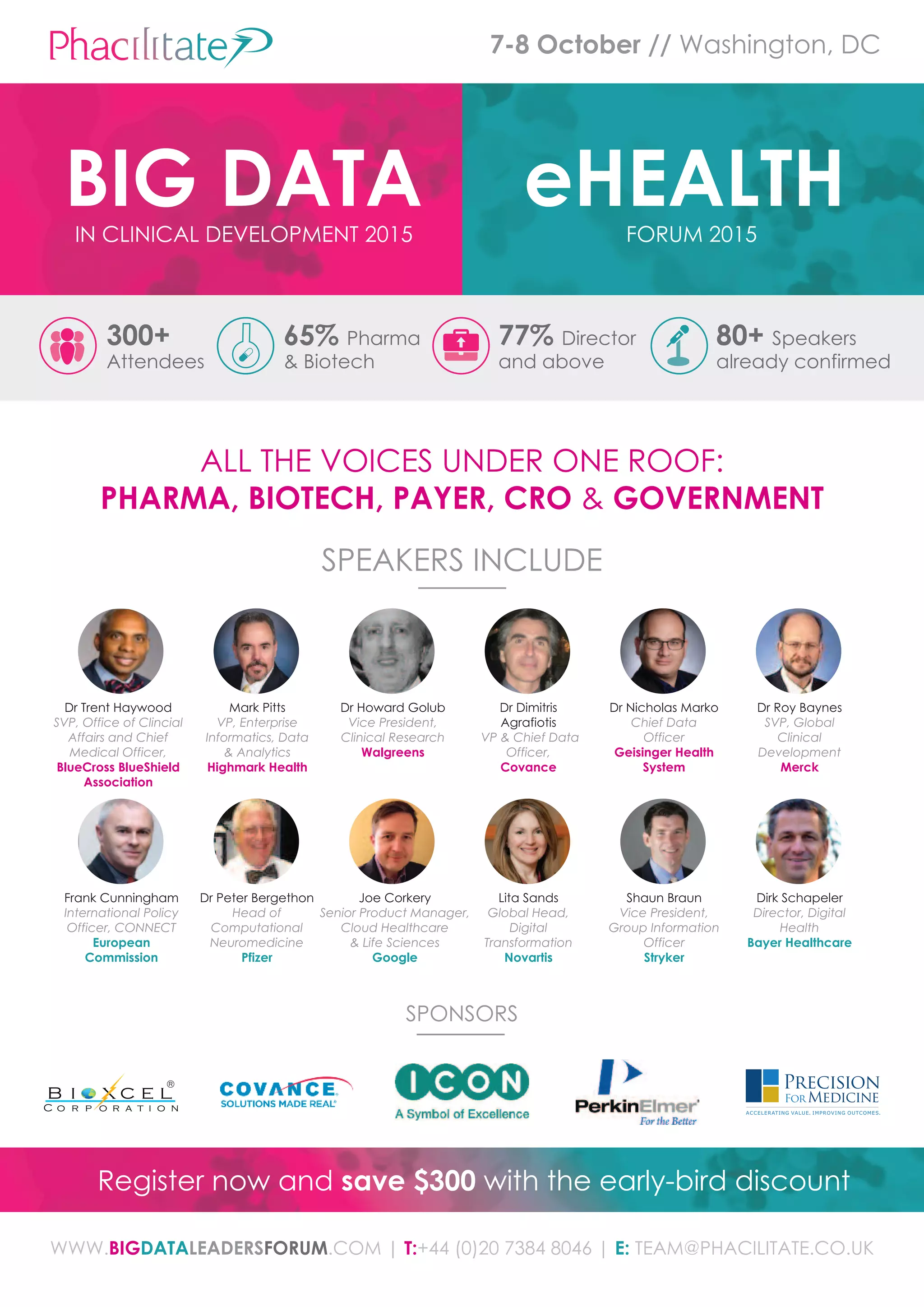 First announcement - BigData and eHealth | PDF