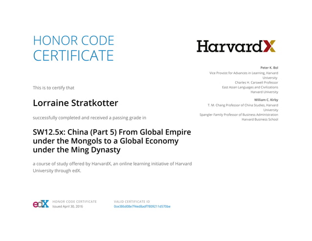 Certificate - Part 5 | PDF