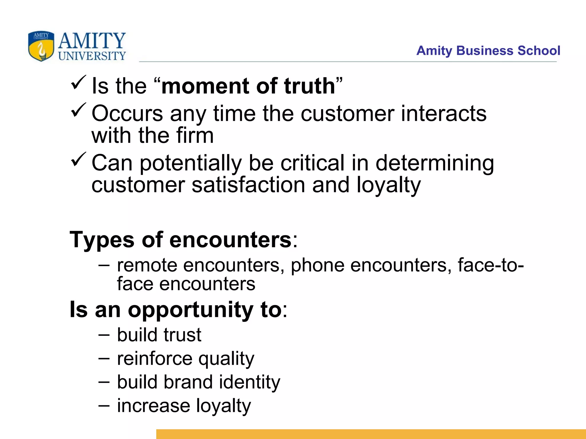 B258006 Service Encounter | PPT