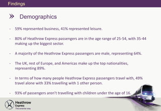 Heathrow Express presentation to Board | PPT | Free Download