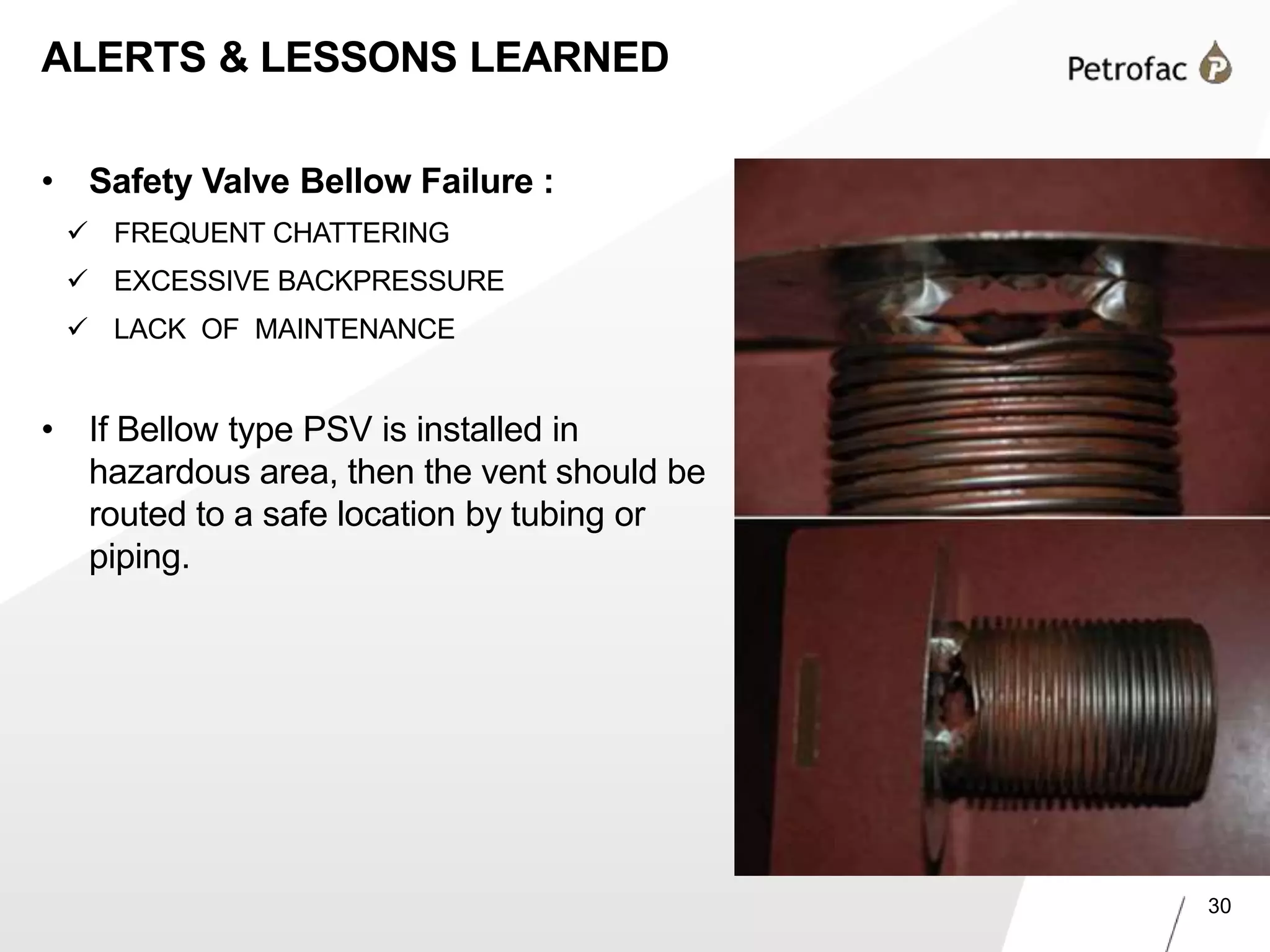 Pressure safety valves | PPTX