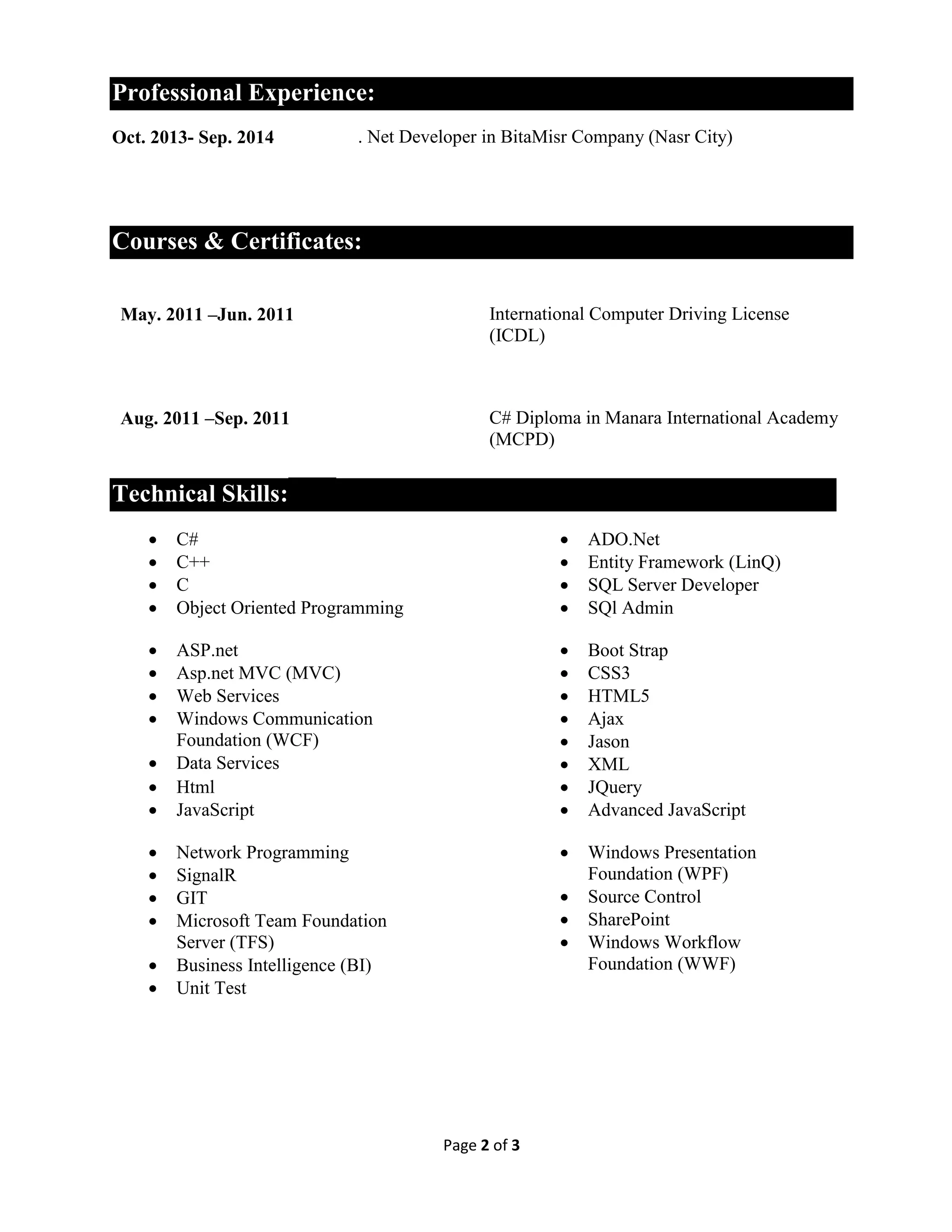Shenouda Abdelmalak _CV | PDF