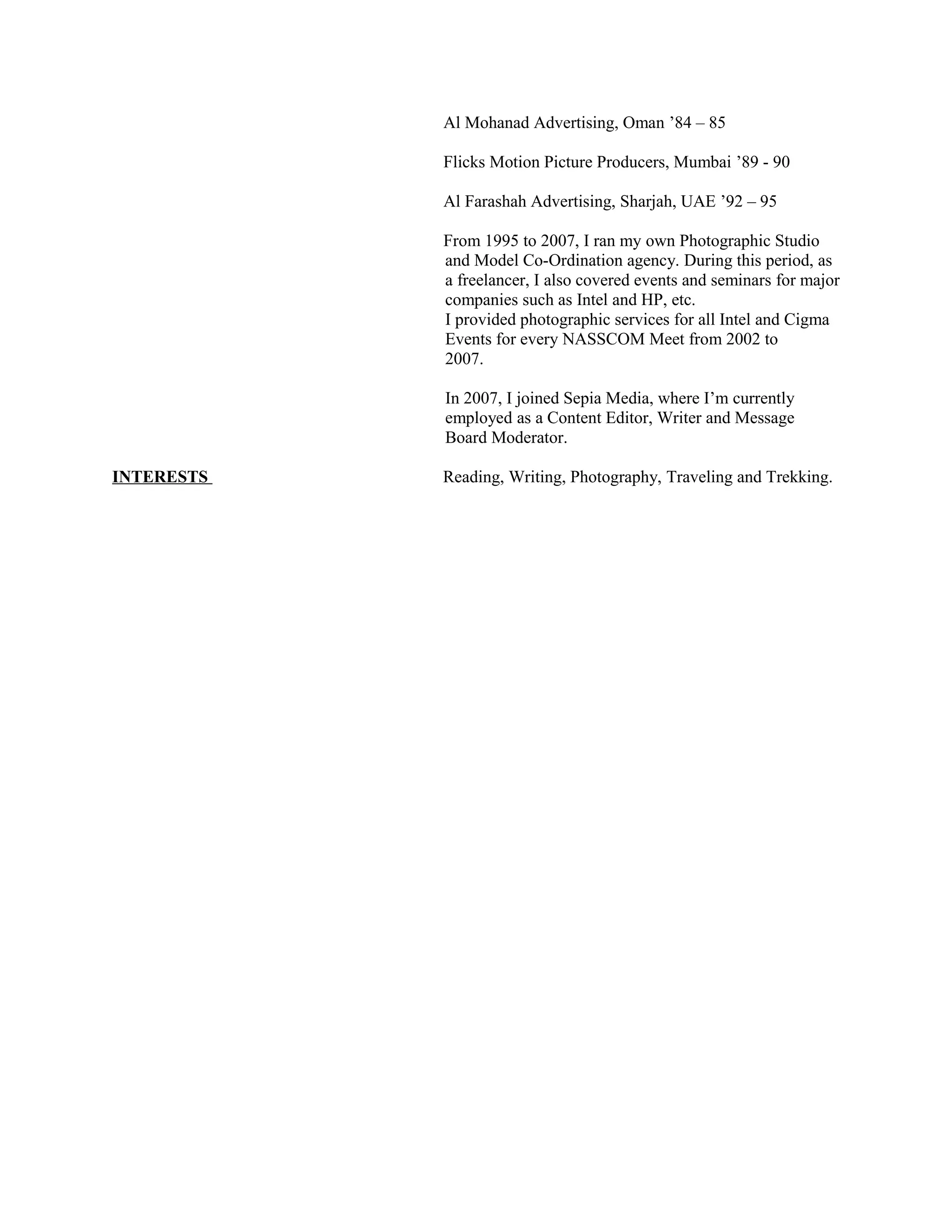 NIHAL RESUME 1 | DOC