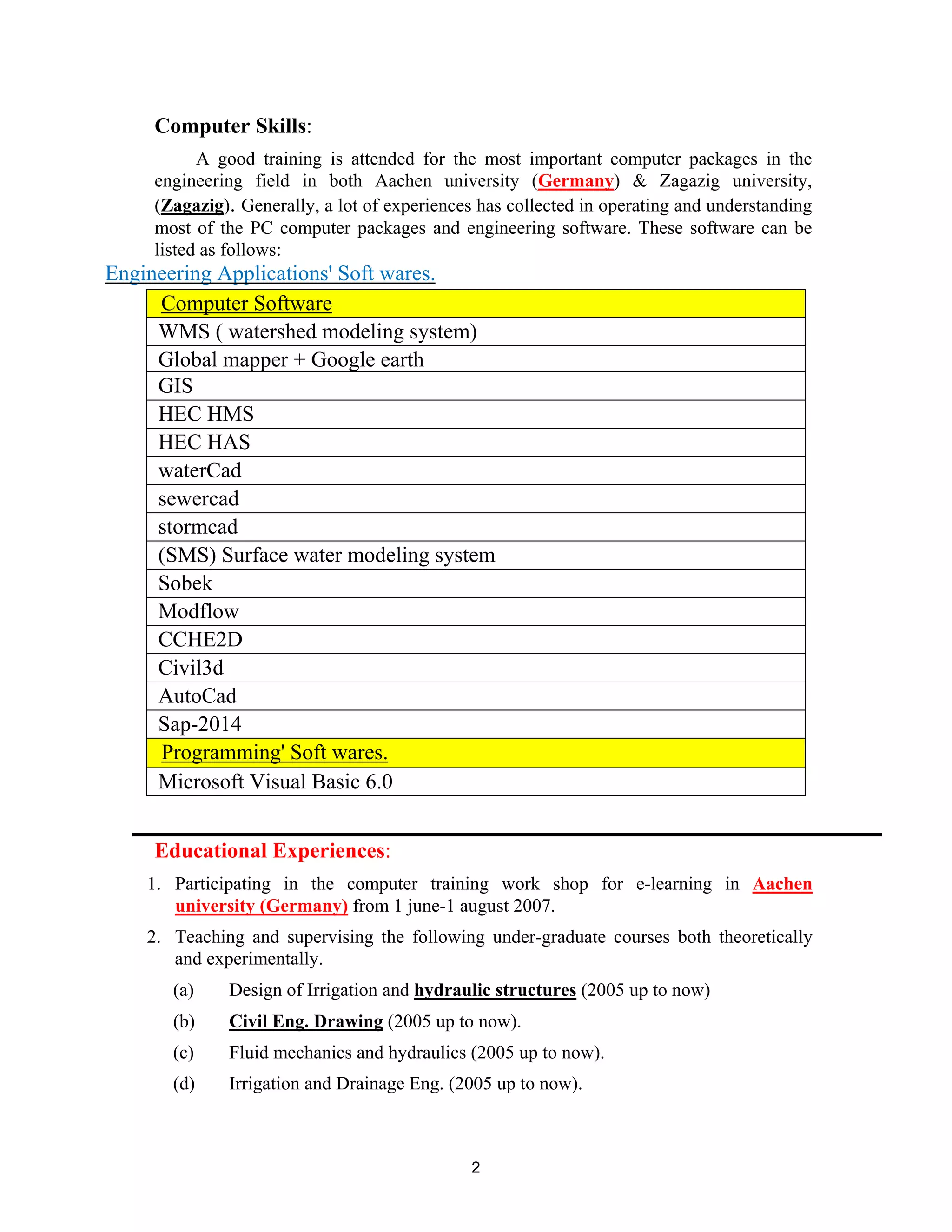 English_CV | PDF