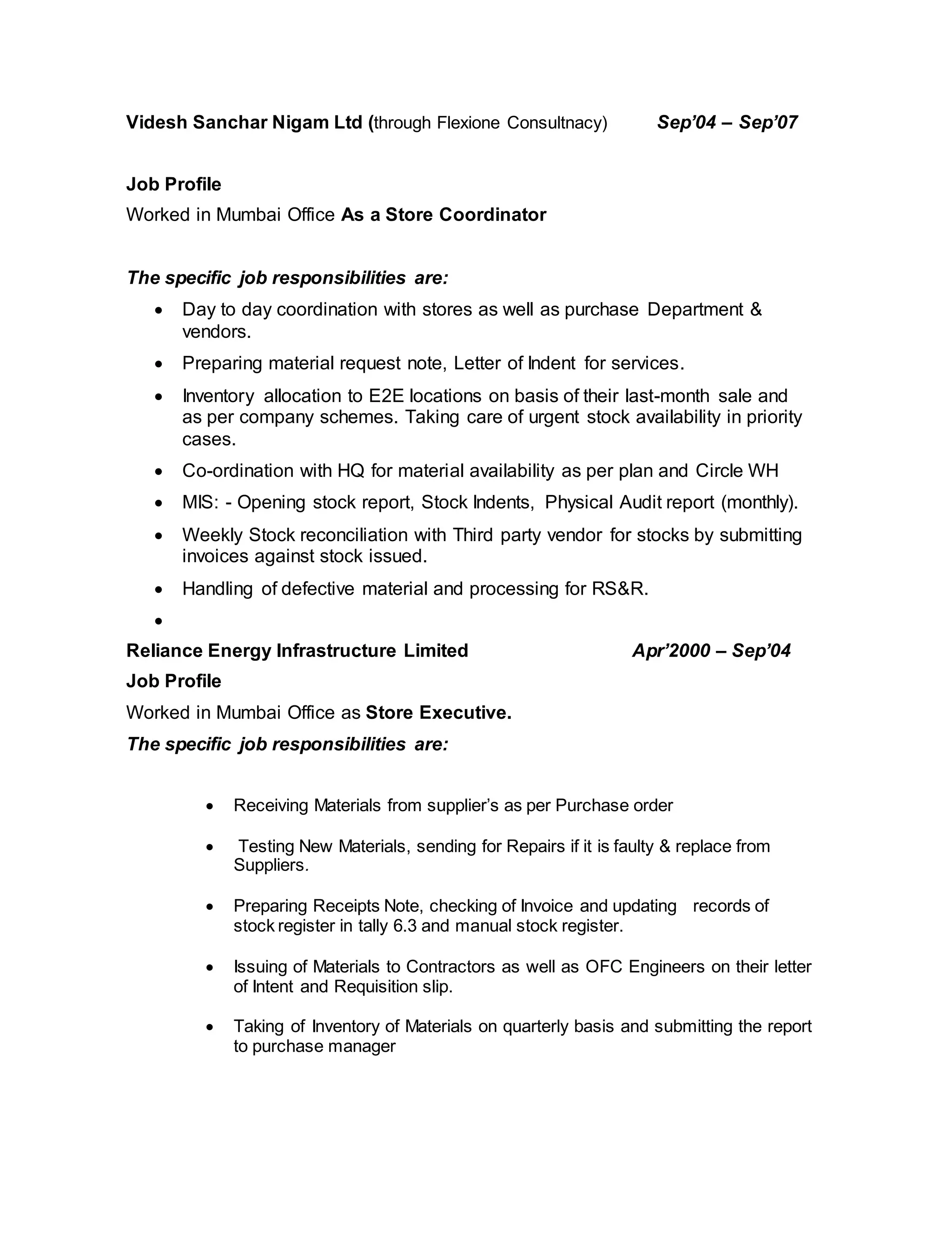 Resume_Sachin Mhatre | DOCX