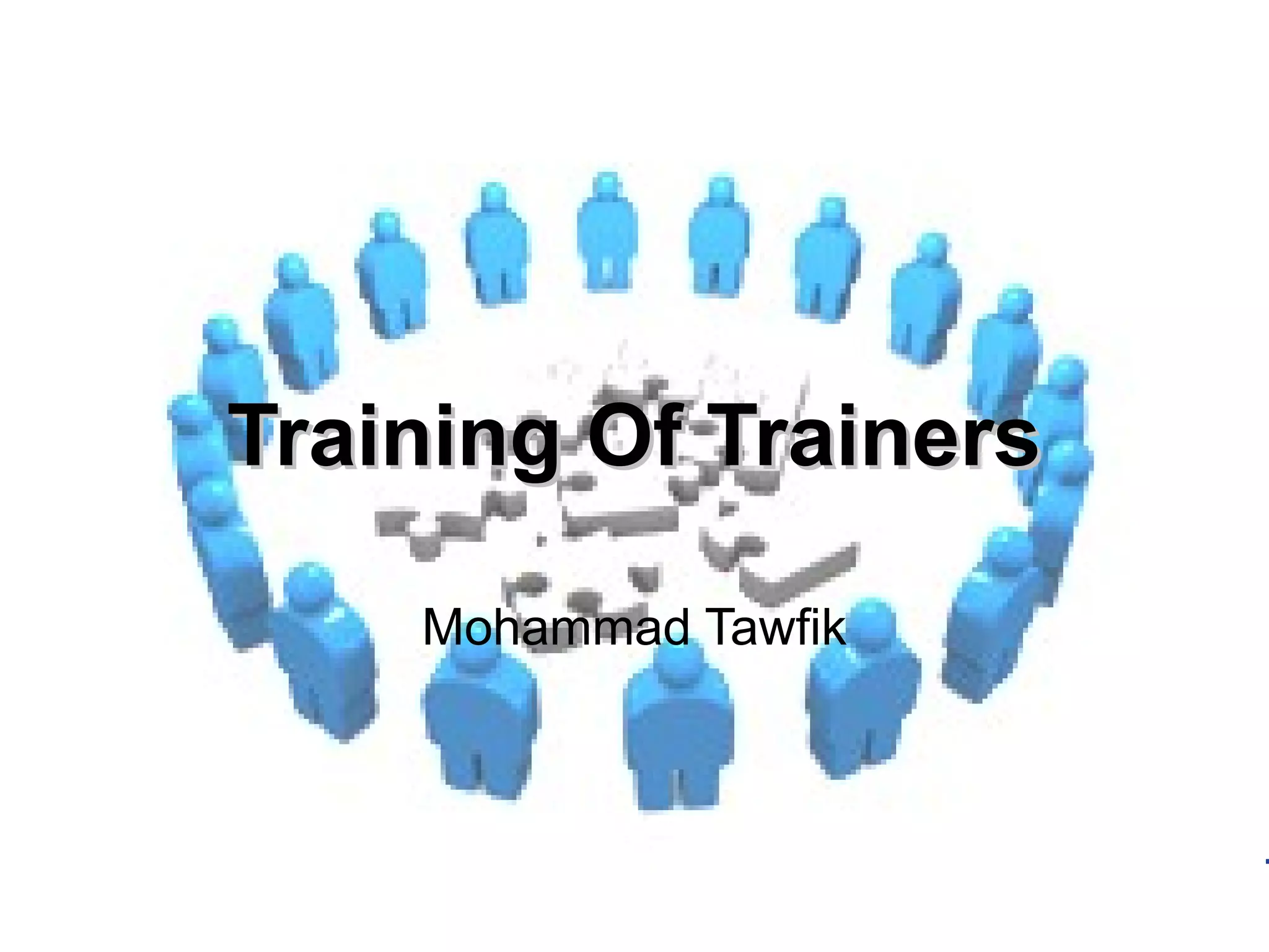 Training of Trainers | PDF