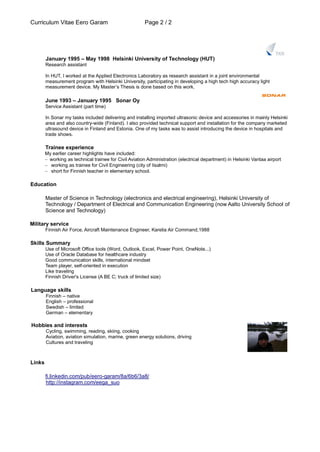 CV_eng_published | PDF | Business | Business and Finance