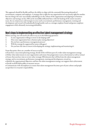 PM Talent Management wp | PDF