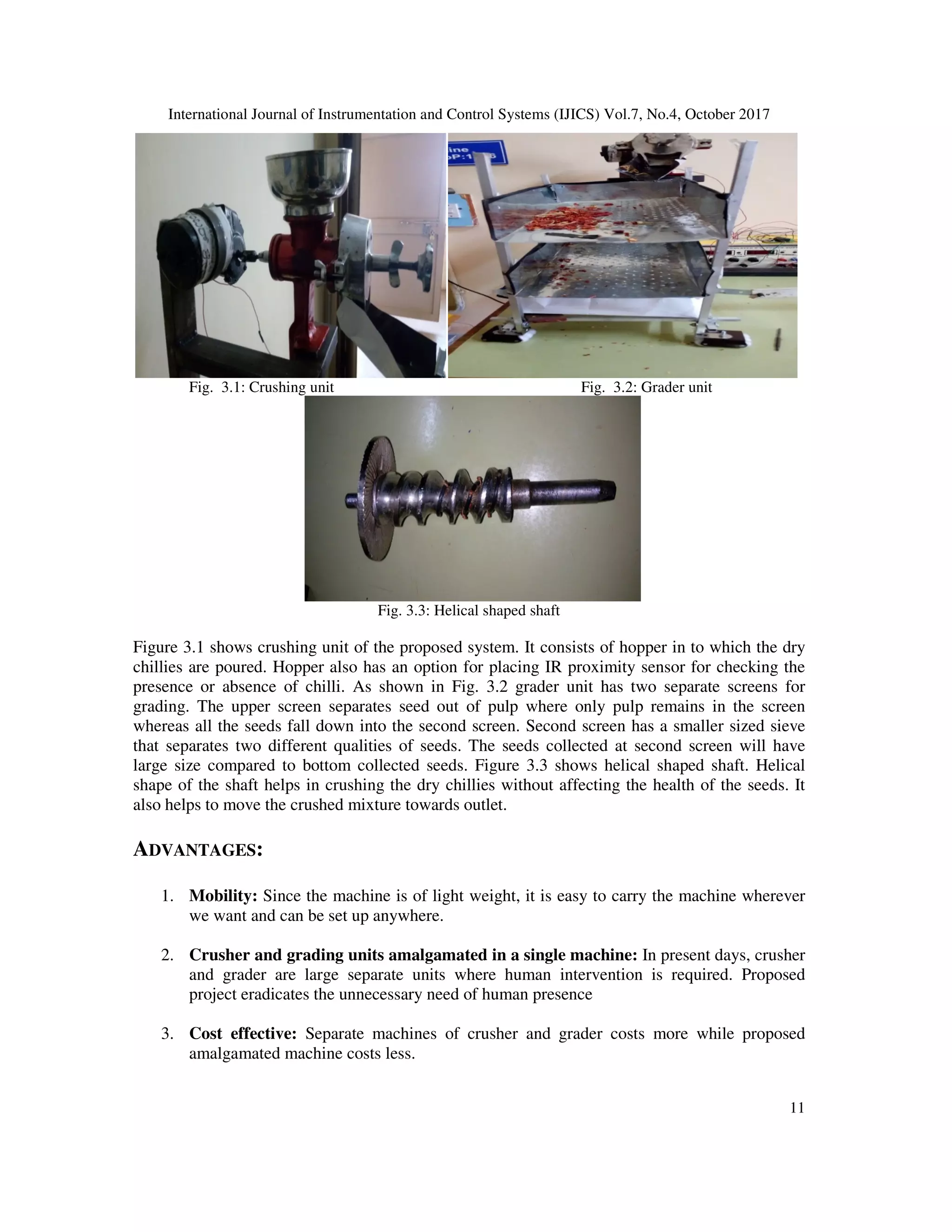 AUTOMATED CHILLI SEED EXTRACTOR USEFUL FOR INDIAN FARMERS | PDF