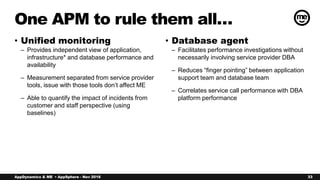 AppDynamics and ME Bank: Use Cases for a Modern Digital Bank - AppSphere16 | PPT