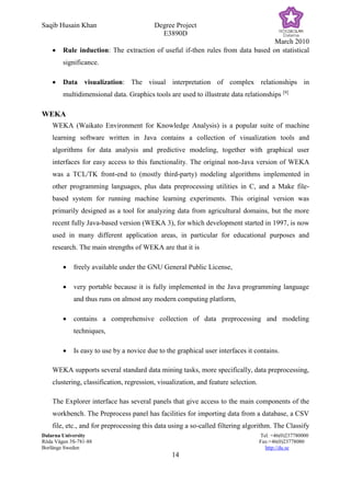 Thesis- Predictive Models | PDF
