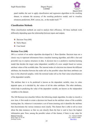 Thesis- Predictive Models | PDF