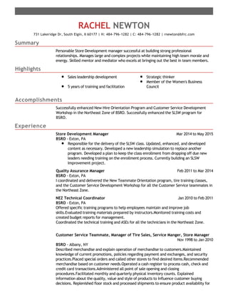 Rachel Newton Resume | PDF