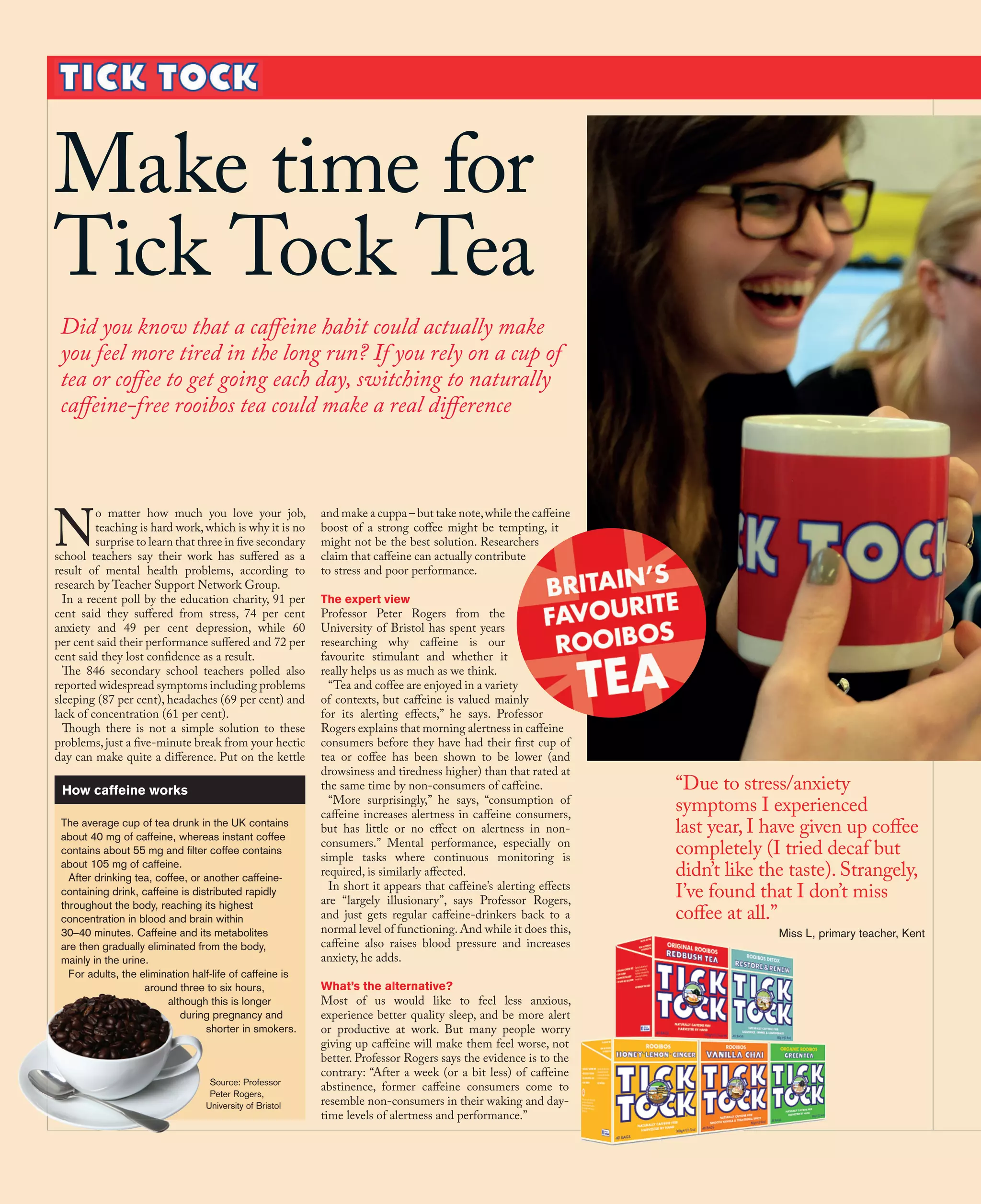 TES Tick Tock Advertorial | PDF | Food & Drink