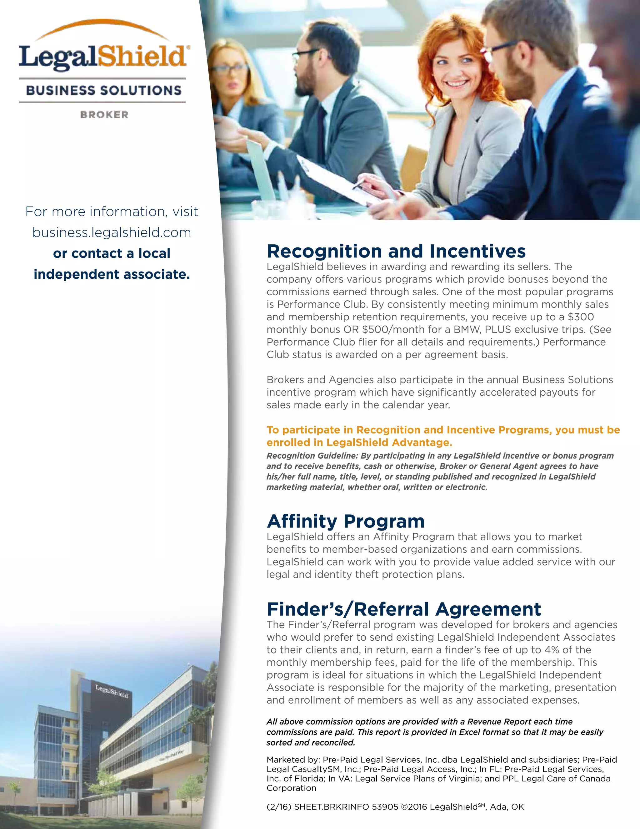 Broker Recruiting Brochure | PDF