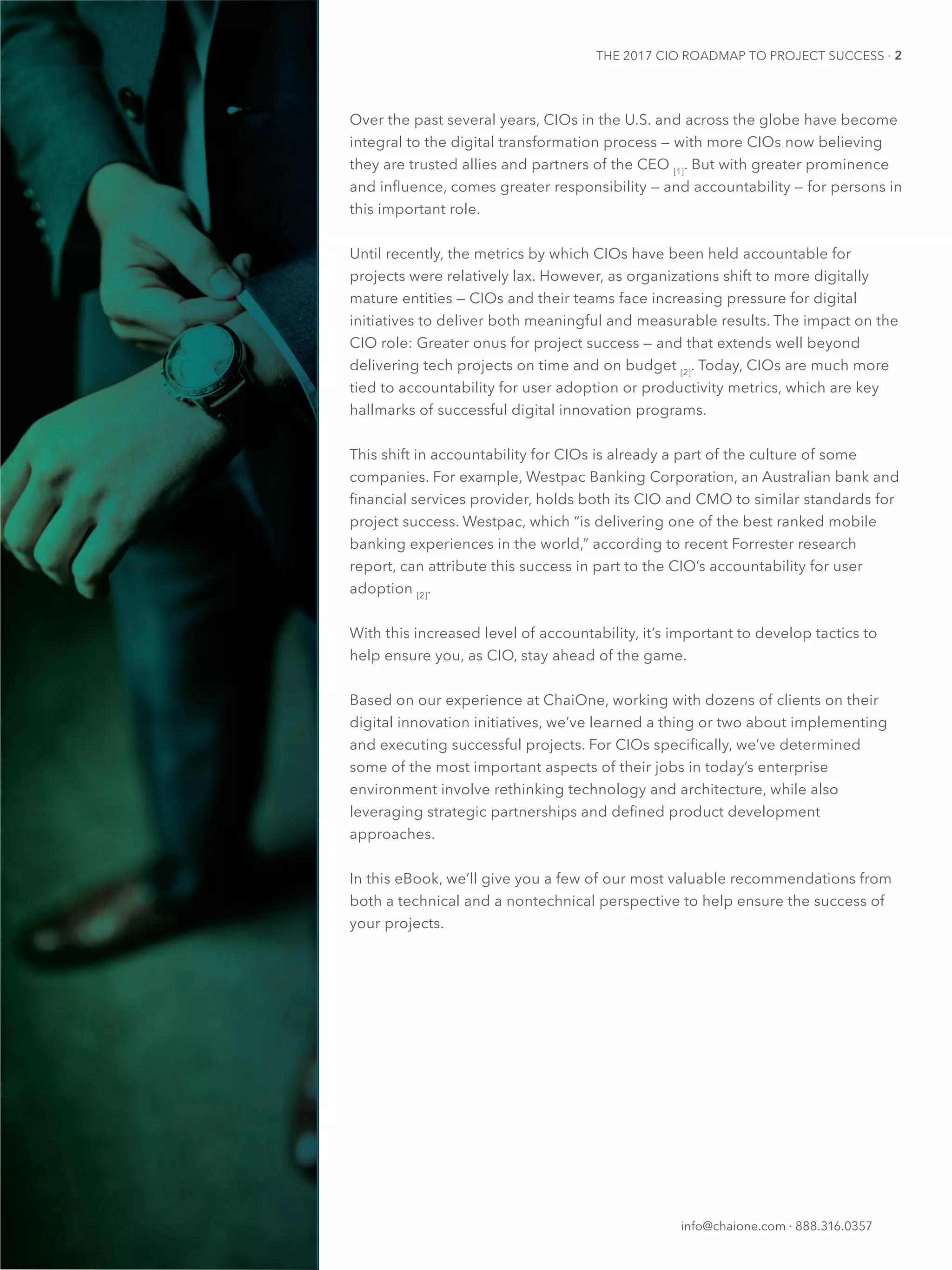 The 2017 CIO Roadmap to Project Success_Final | PDF