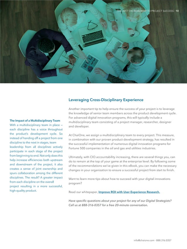 The 2017 CIO Roadmap to Project Success_Final | PDF