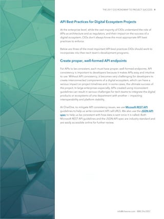 The 2017 CIO Roadmap to Project Success_Final | PDF