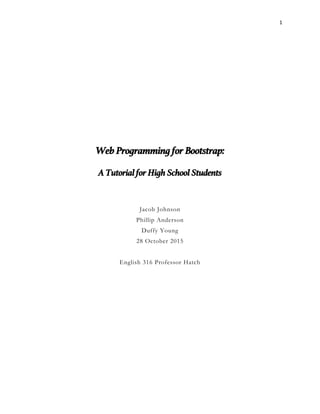 WebProgrammingTutorial | PDF