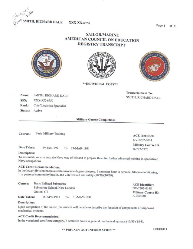 SMART Transcript | PDF