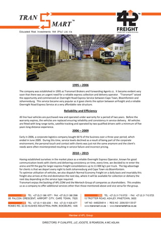 Company Profile July 2016 | PDF