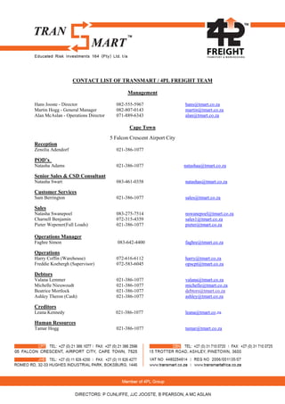 Company Profile July 2016 | PDF