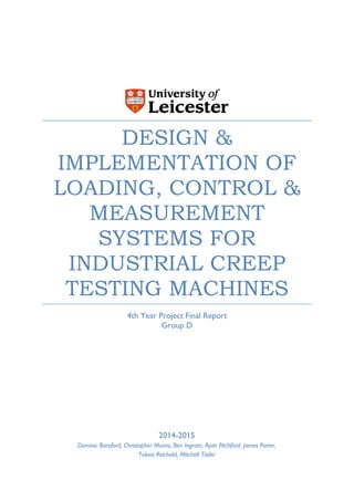 MastersCreepMachinesReport_v1 | PDF