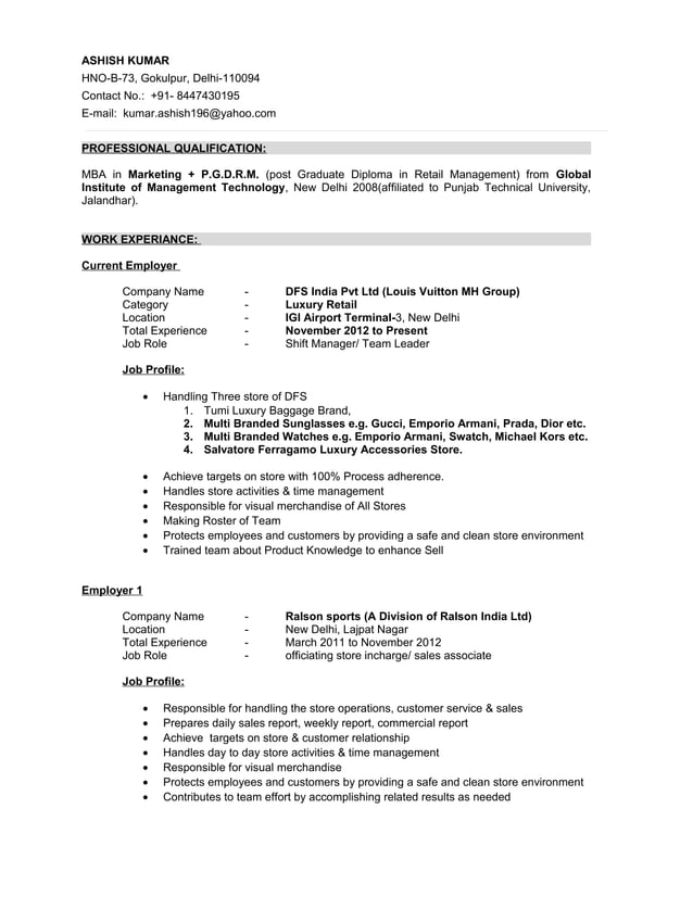 Ashish updated cv (1) | PDF