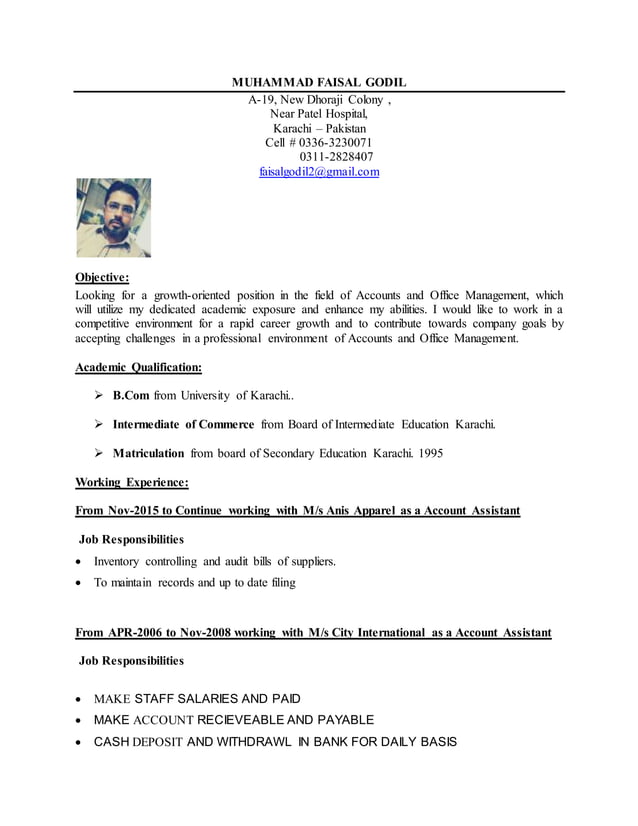 MUHAMMAD FAISAL GODIL | PDF