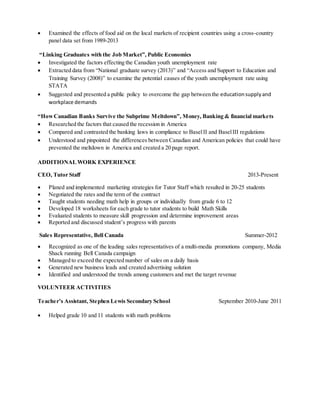economics resume_updated | DOCX