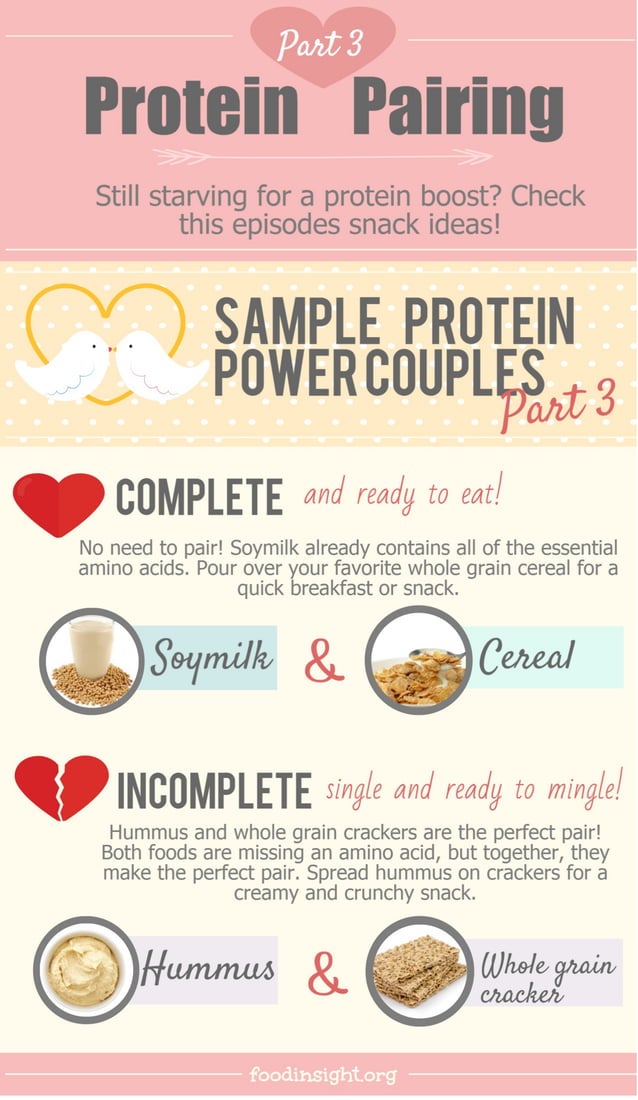 Guide to Protein Pairing Infographic - Part 3 | PDF