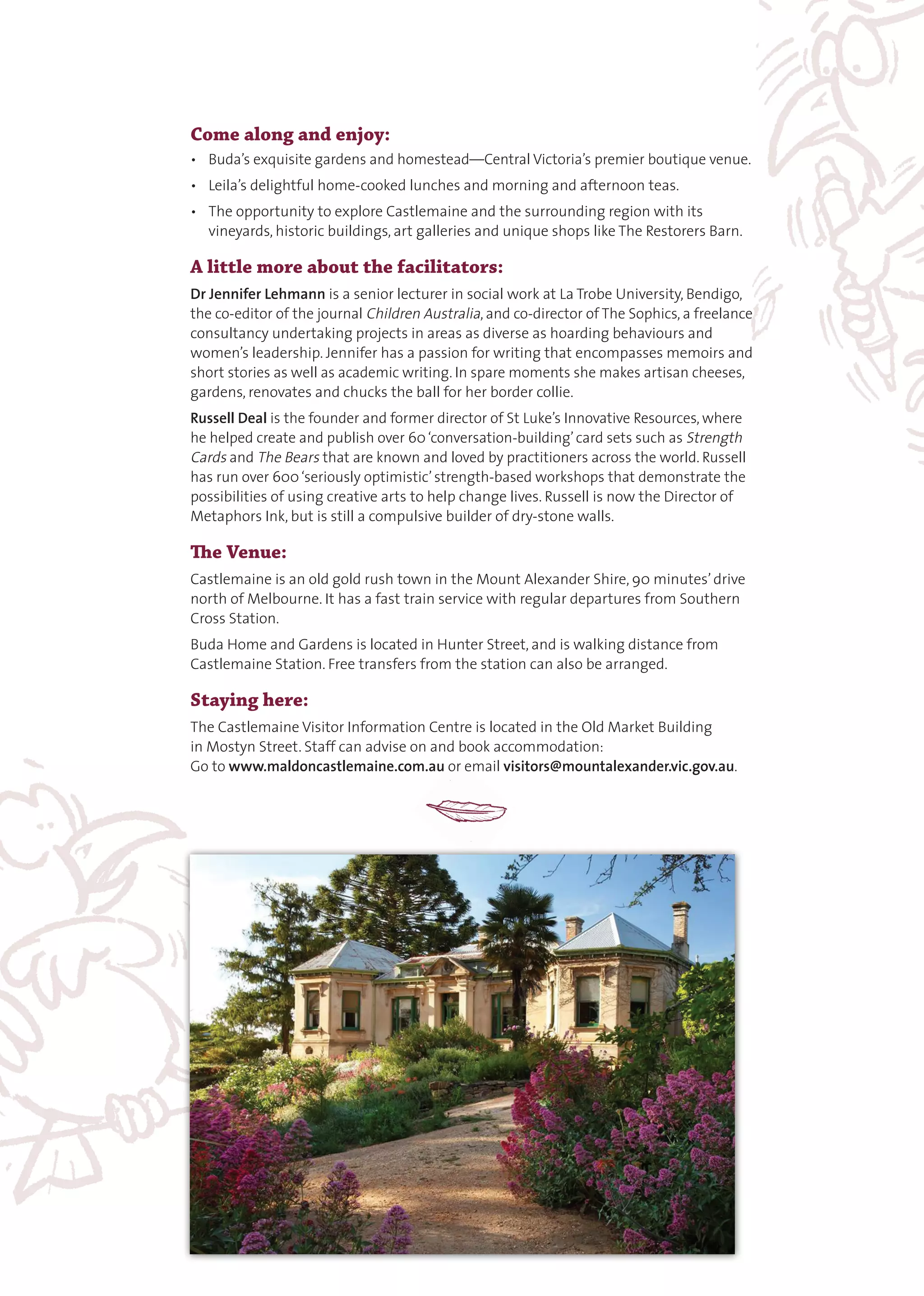 Literary Advocate - maroon flyer | PDF