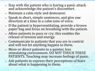 Panic Disorders | PPTX