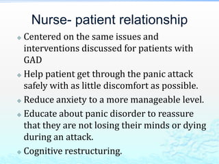 Panic Disorders | PPTX