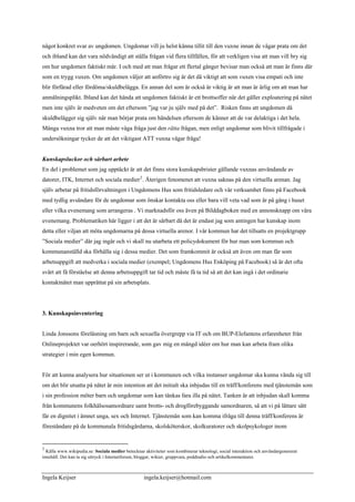 Ungas_narvaro_vuxnas _franvaro_IK-2010 | PDF