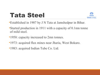 Branding a Commodity: The Tata Steel Way | PPT